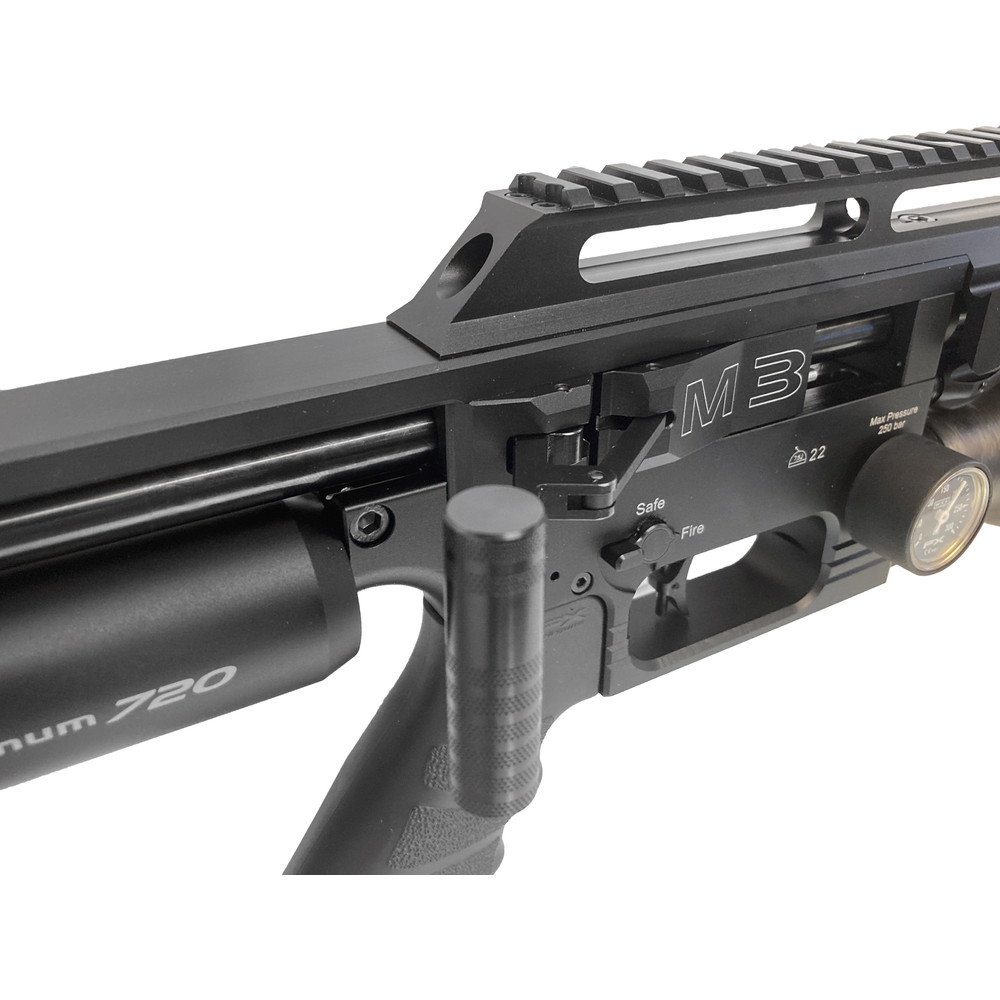 FX Impact MK3 Black Sniper légpuska, 6.35mm - PCP légpuskák