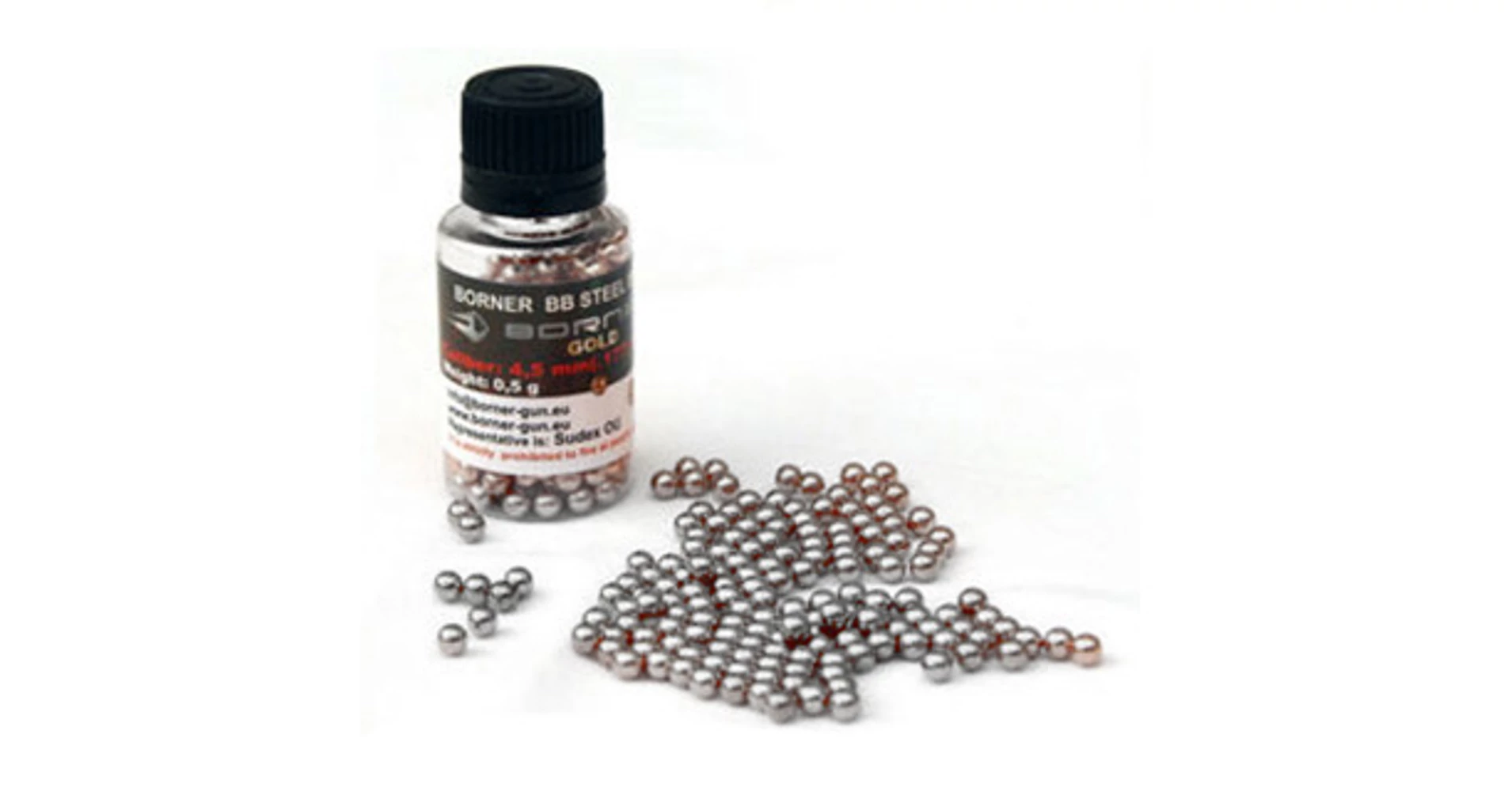 Borner Premium Silver BB golyó, 1500 db - 4,5 mm BB golyók - Combat ...