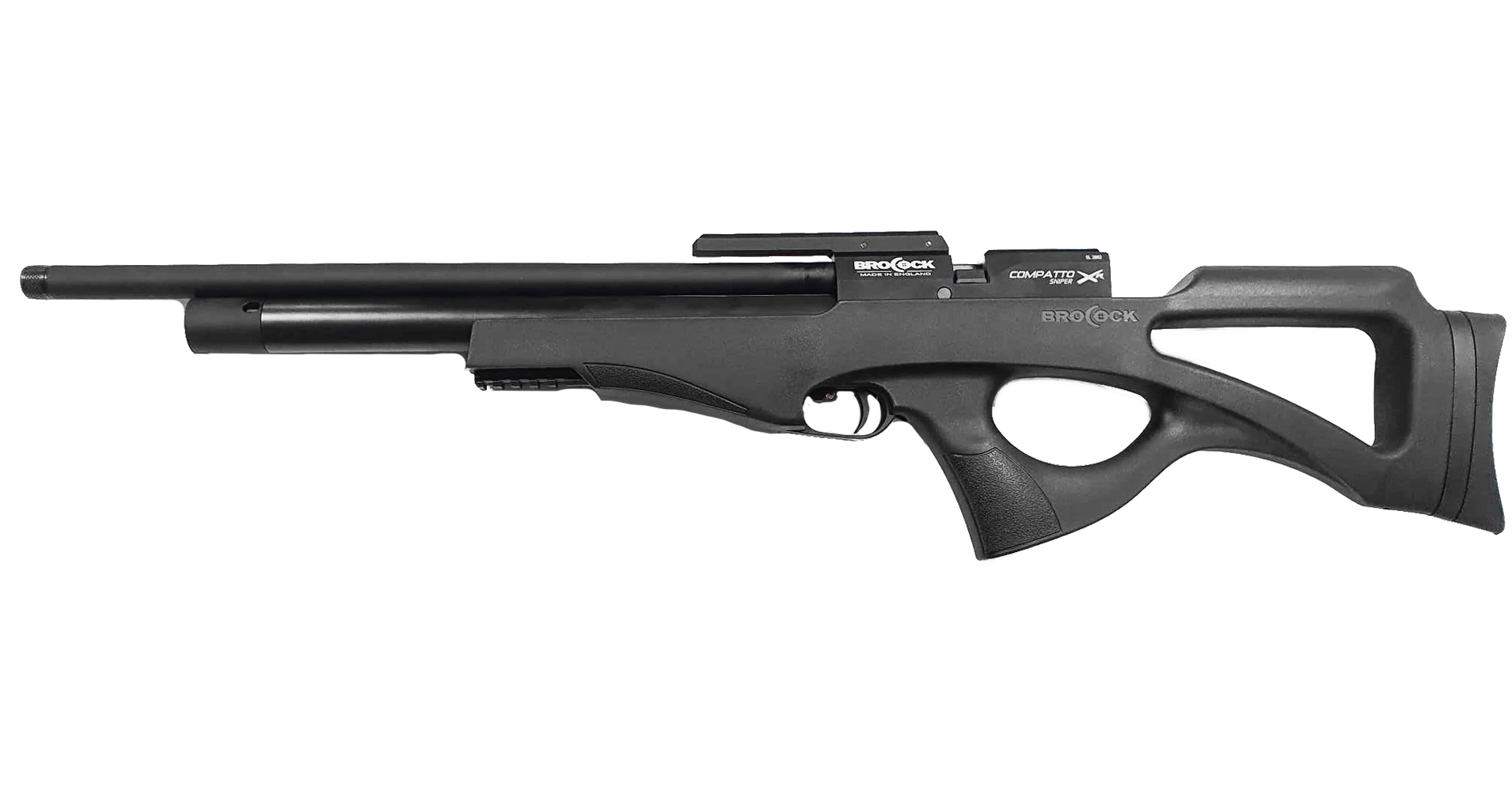 Brocock Compatto Sniper XR légpuska, 4.5 mm, műanyag tus - PCP ...