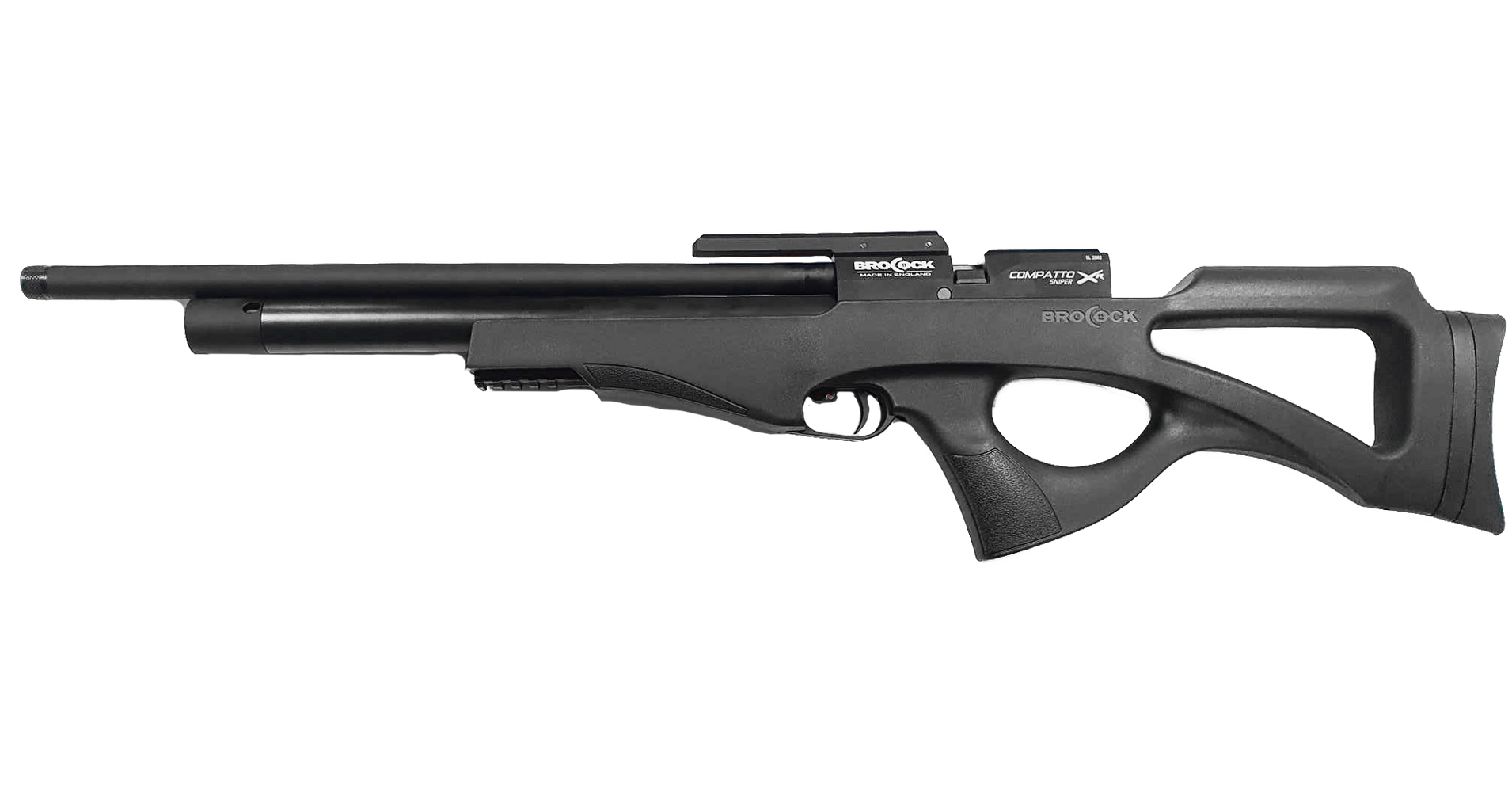 Brocock Compatto Sniper XR légpuska, 4.5 mm, műanyag tus - PCP légpuskák