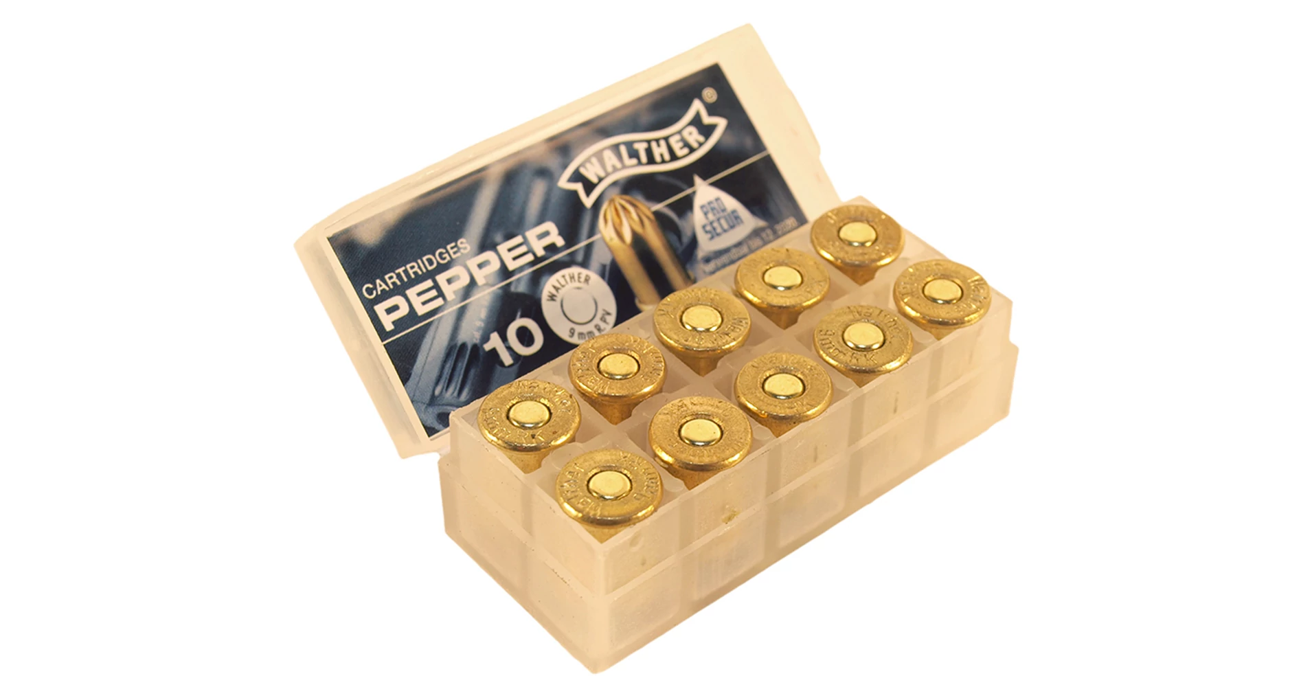 Walther 9 mm Pepper patron, R - Riasztó és gáztöltények - Combat Zone ...