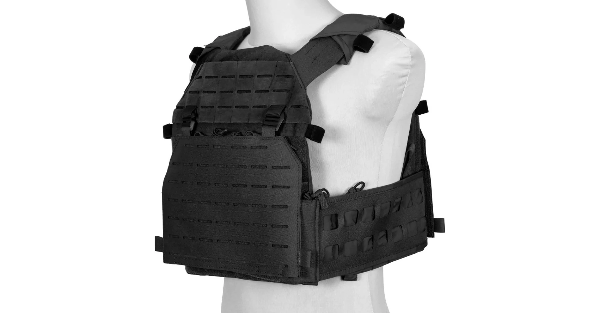 GFC Advanced Laser-Cut plate carrier mellény - Fekete - Mellények ...