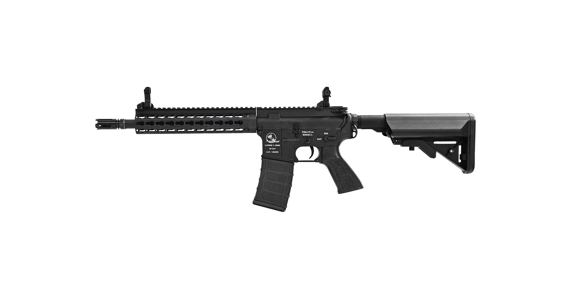 Armalite M15 SLV elektromos airsoft rohampuska - MOSFET - Amerikai (M4 ...