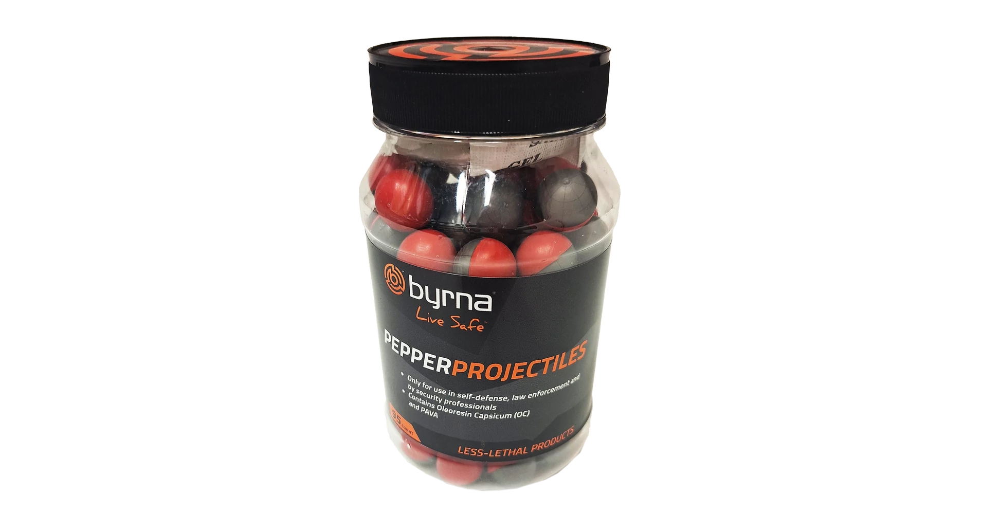 Byrna Pepper.68 lövedék paprika töltettel, 95 db - Lövedékek, töltetek ...