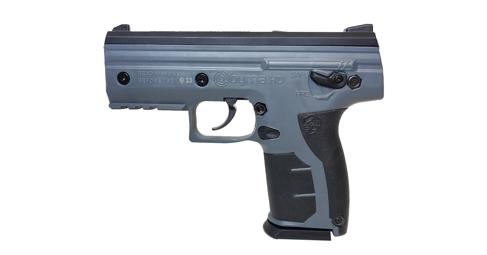 Byrna HD .68 CO2 Paintball pisztoly kit, szürke - Gumilövedékes fegyver ...