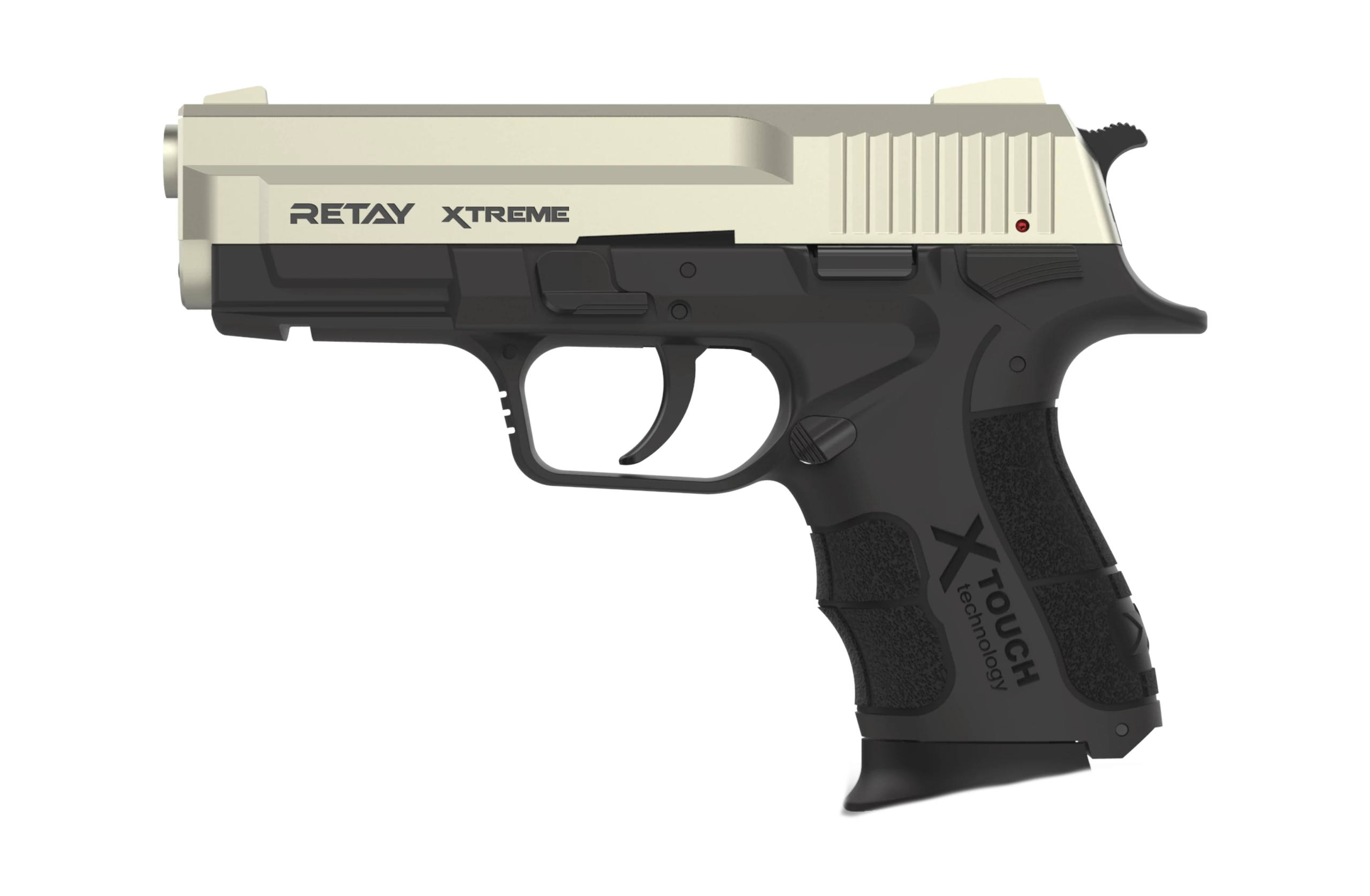 Retay XTREME gáz-riasztó pisztoly szatén - Szekrénytáras fegyver ...