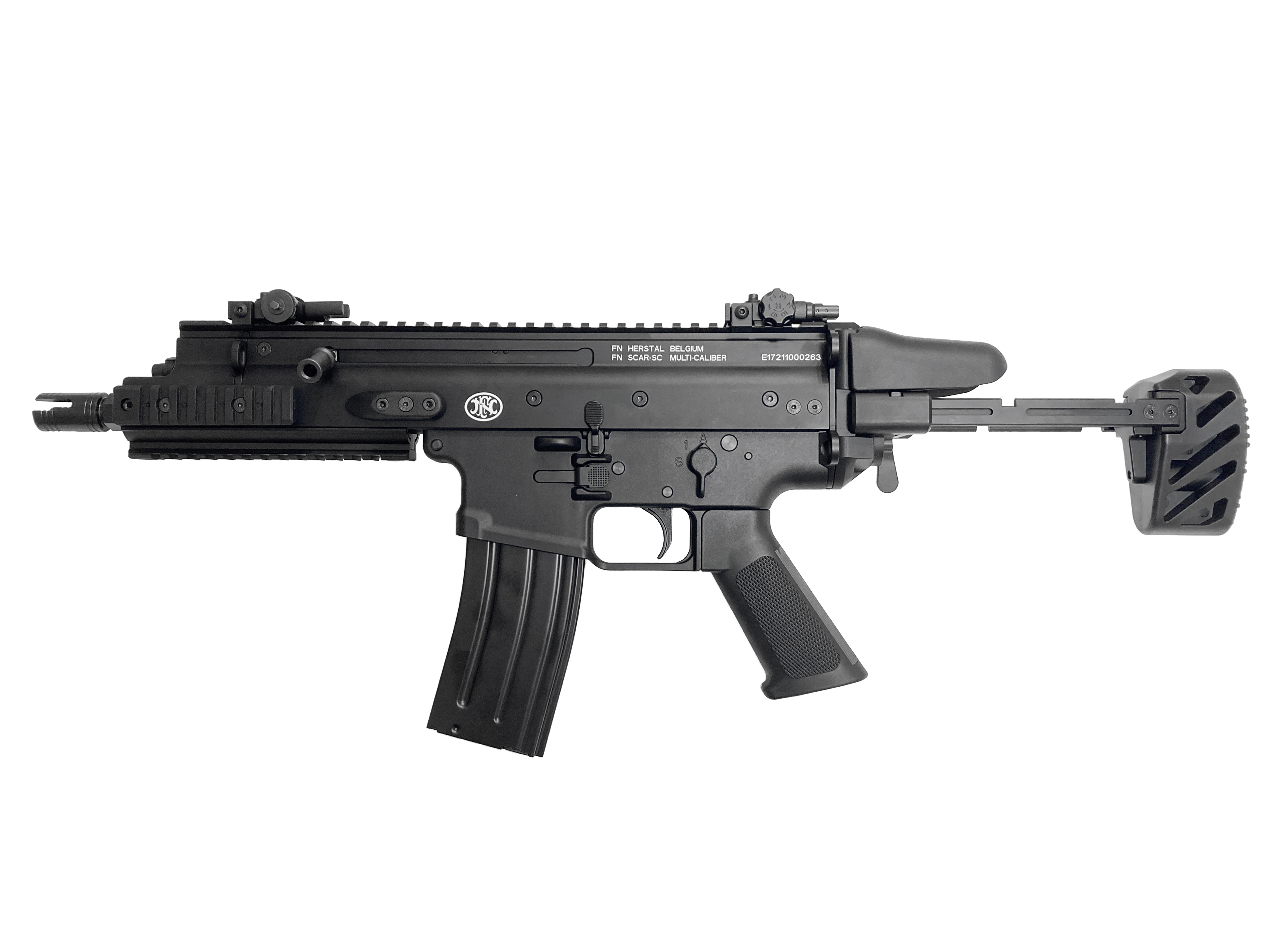 FN SCAR SC elektromos airsoft gépkarabély MOSFET, fekete - Európai ...